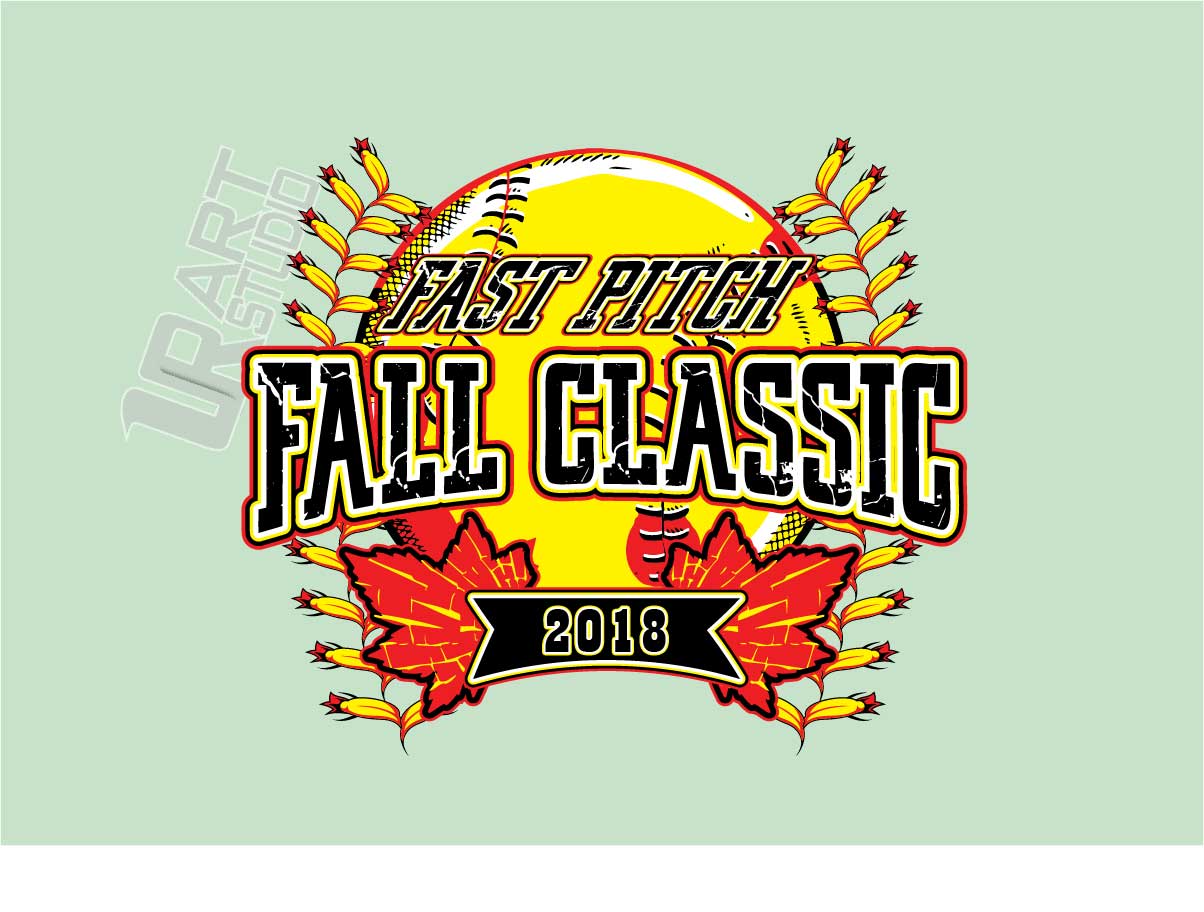 SOFTBALL FAST PITCH FALL CLASSIC 2018 LOGO | UrArtStudio