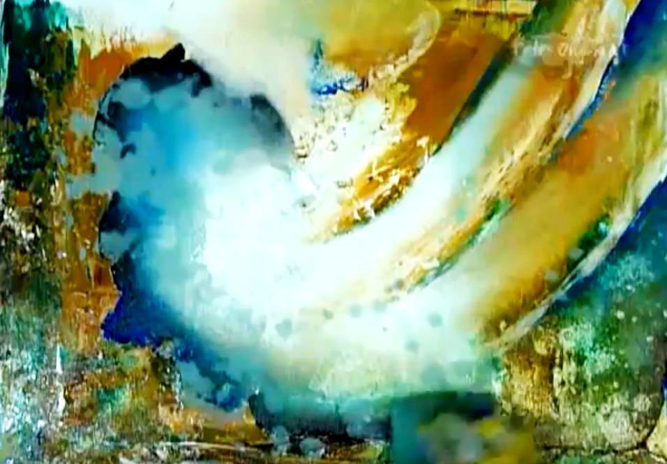 Abstract_painting_tutorial_on_manipulating_water_to_achieve_cool ...