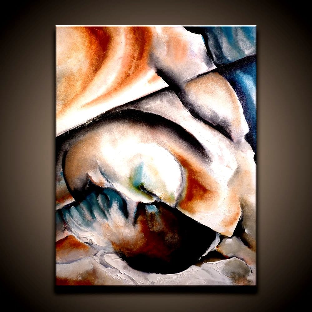 Painting crease lines | UrArtStudio