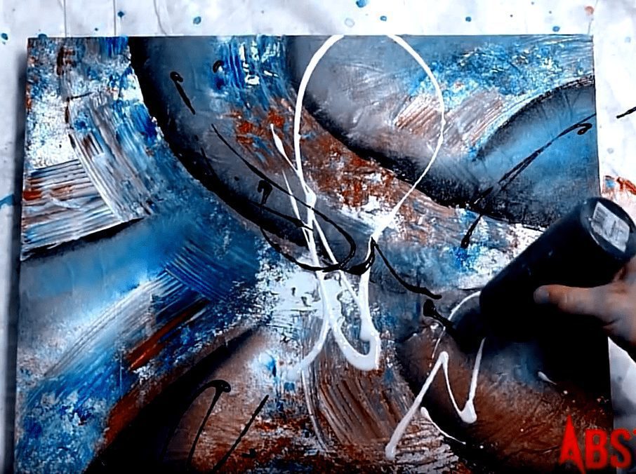 Painting_abstract_art_creating_depth | UrArtStudio