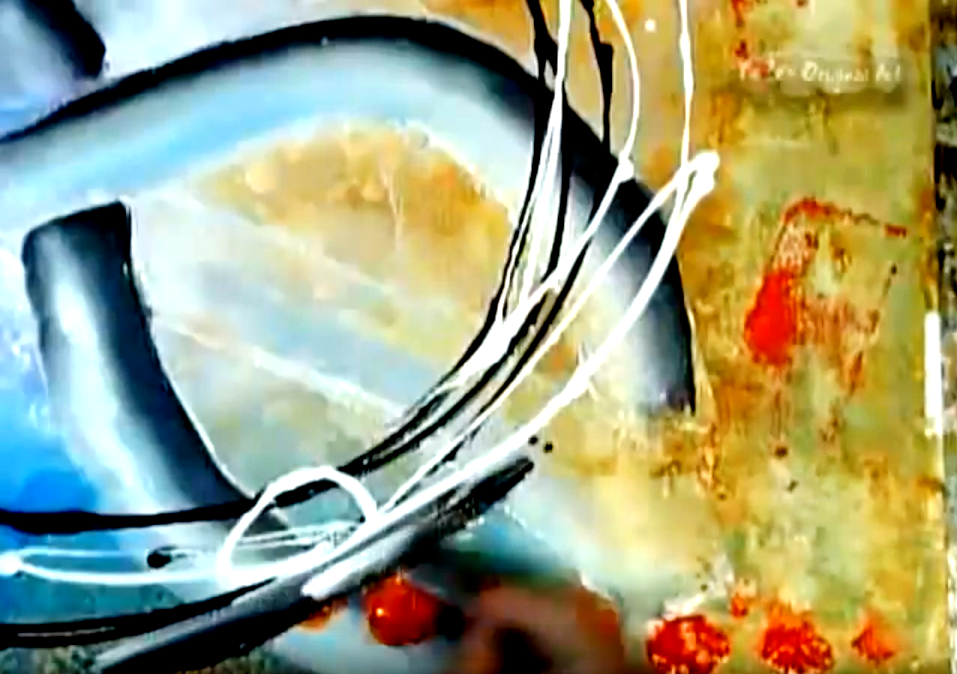 Painting_abstract_painting_with__intertwined_effect | UrArtStudio