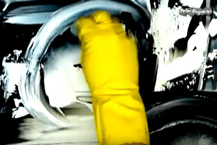 Black_and_white_abstract_painting_of_ellipses_ | UrArtStudio