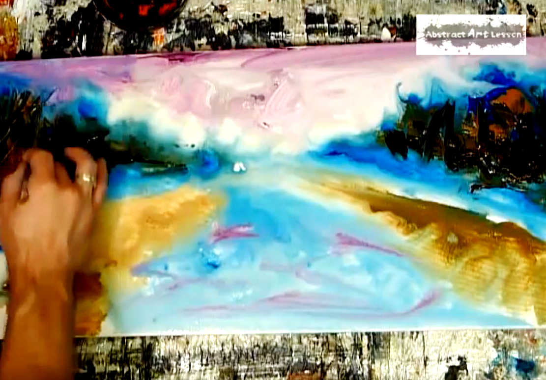 Creating_abstract_landscape | UrArtStudio
