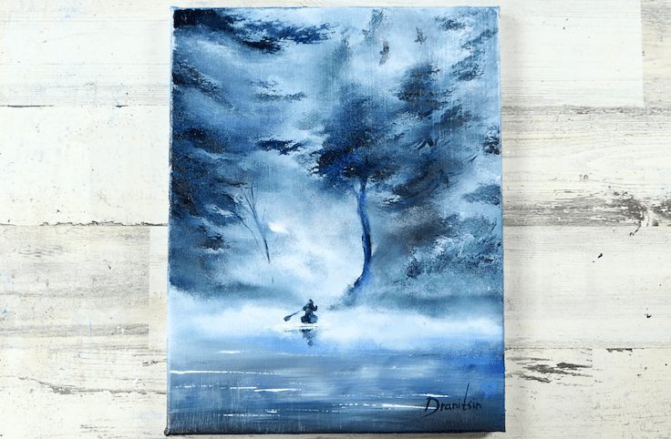 Brave Kayaker - UrArtStudio