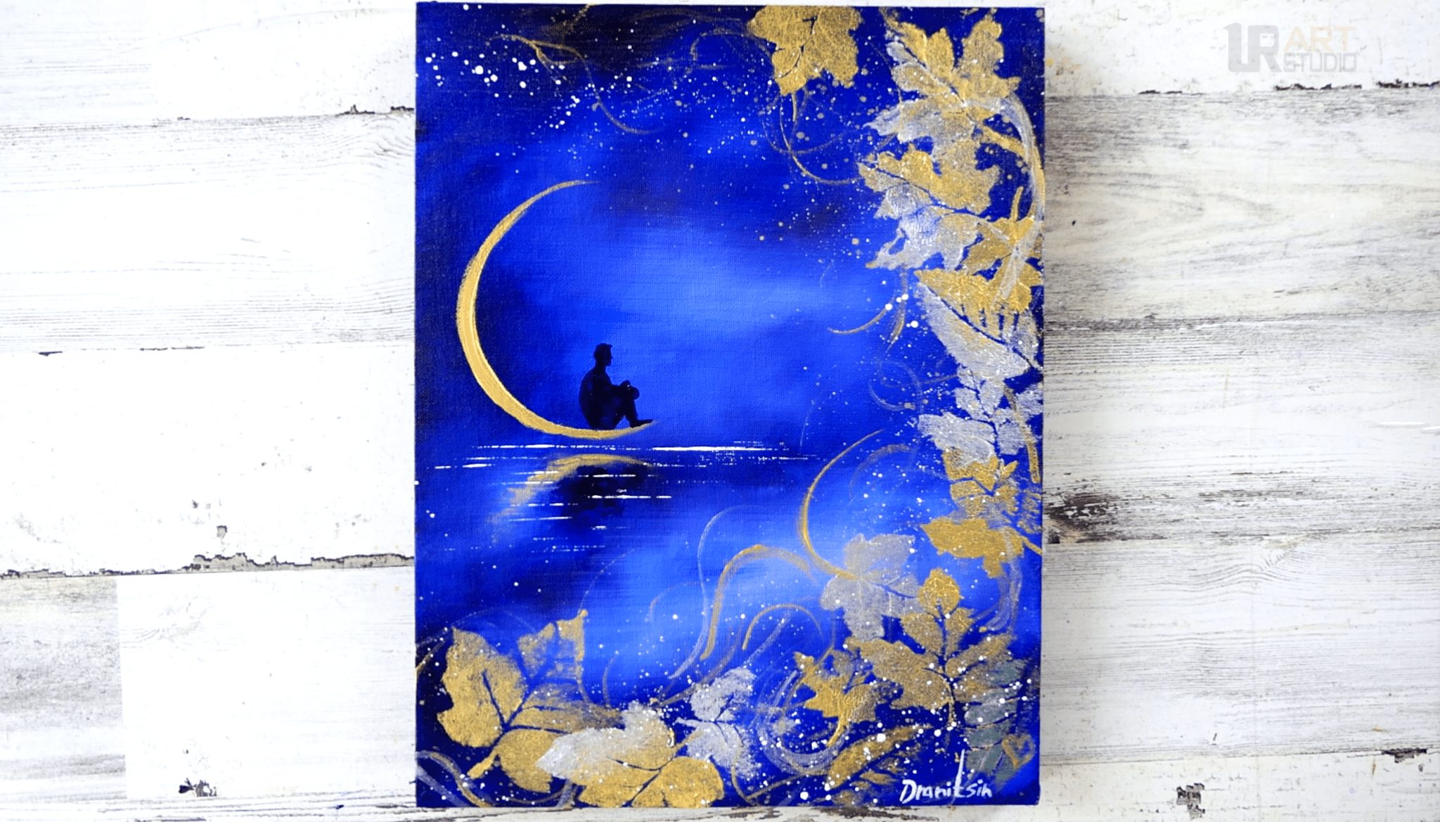 Man on the Moon - UrArtStudio