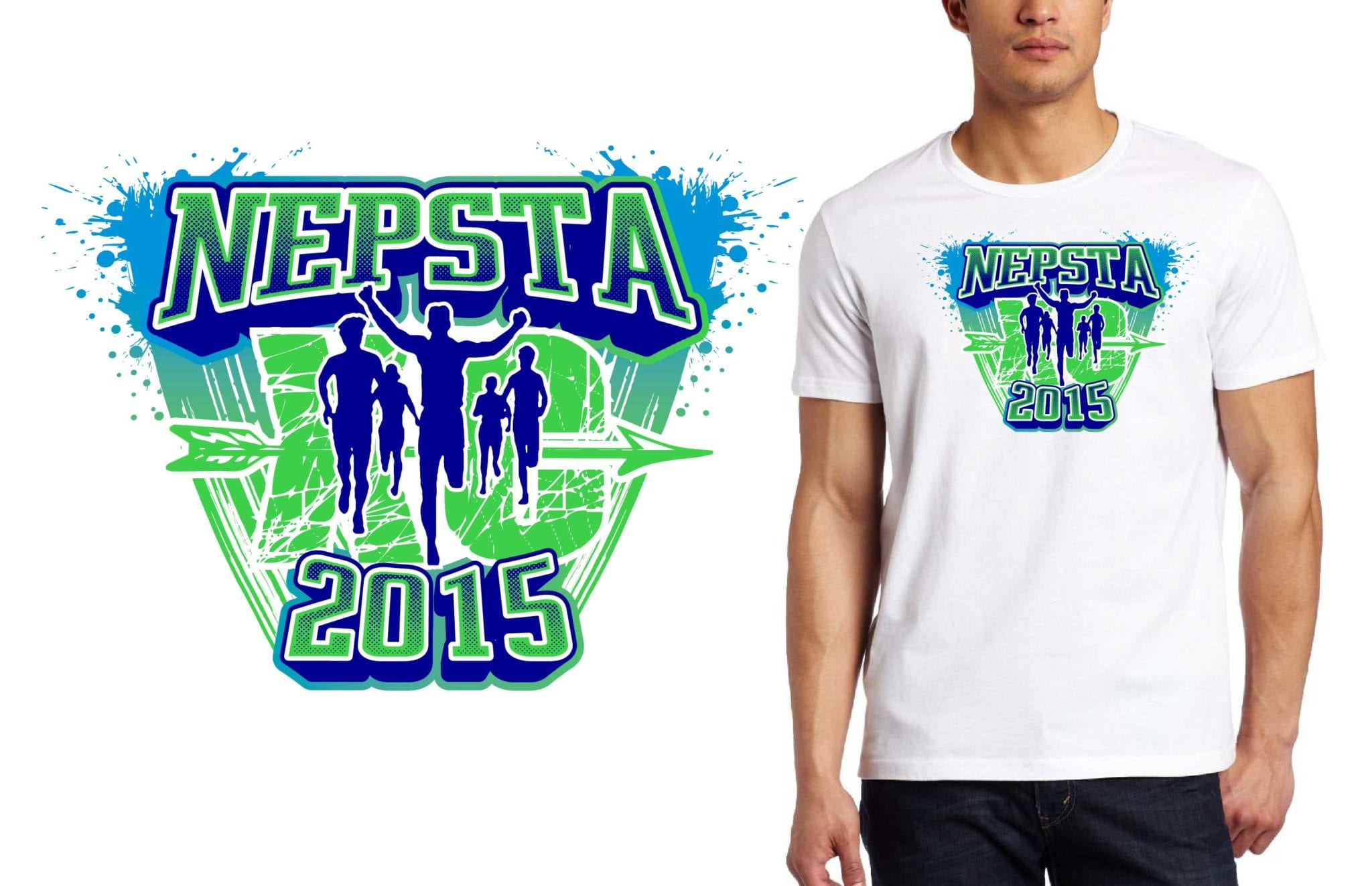 2015 NEPSTA logo design - UrArtStudio