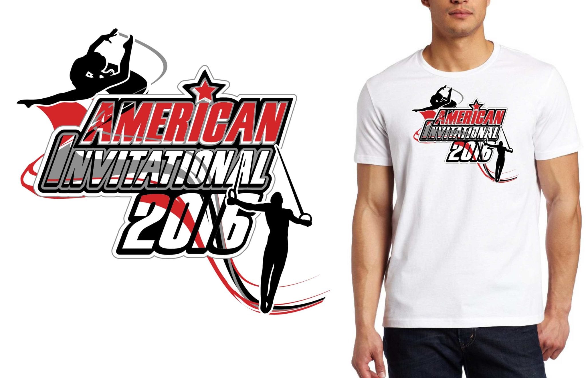 2016 American Invitational logo design - UrArtStudio