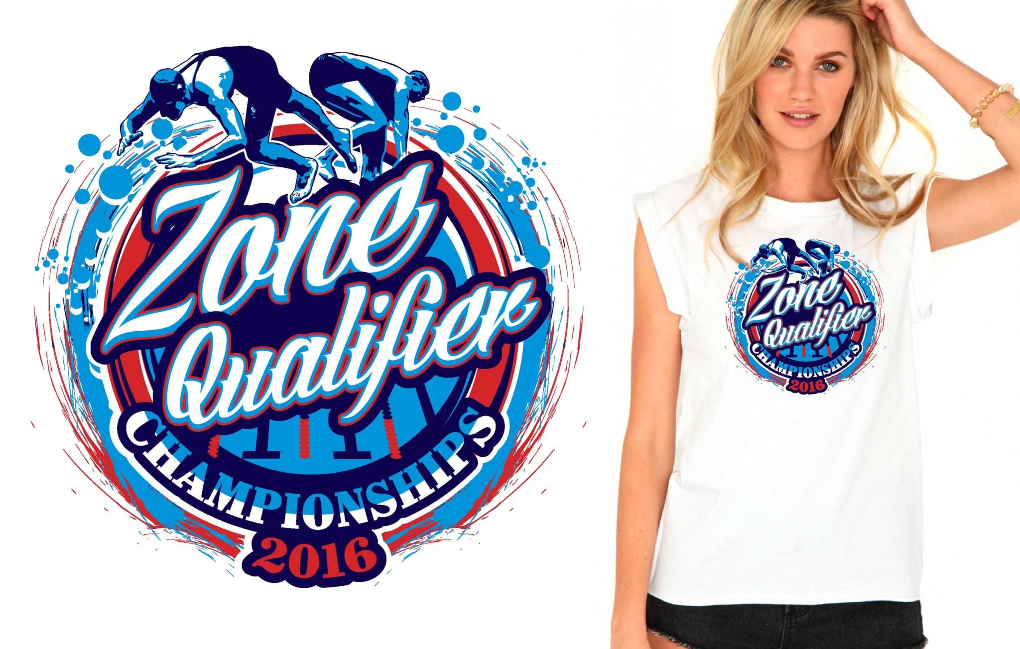2016 ZONE QUALIFIER CHAMPIONSHIPS logo design - UrArtStudio
