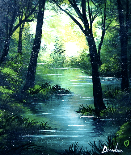 Green Landscape - UrArtStudio