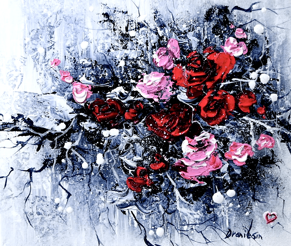 Abstract acrylic rose Art & Collectibles Acrylic etna.com.pe