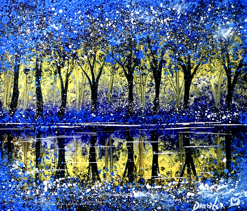 BLUE LANDSCAPE – UrArtStudio
