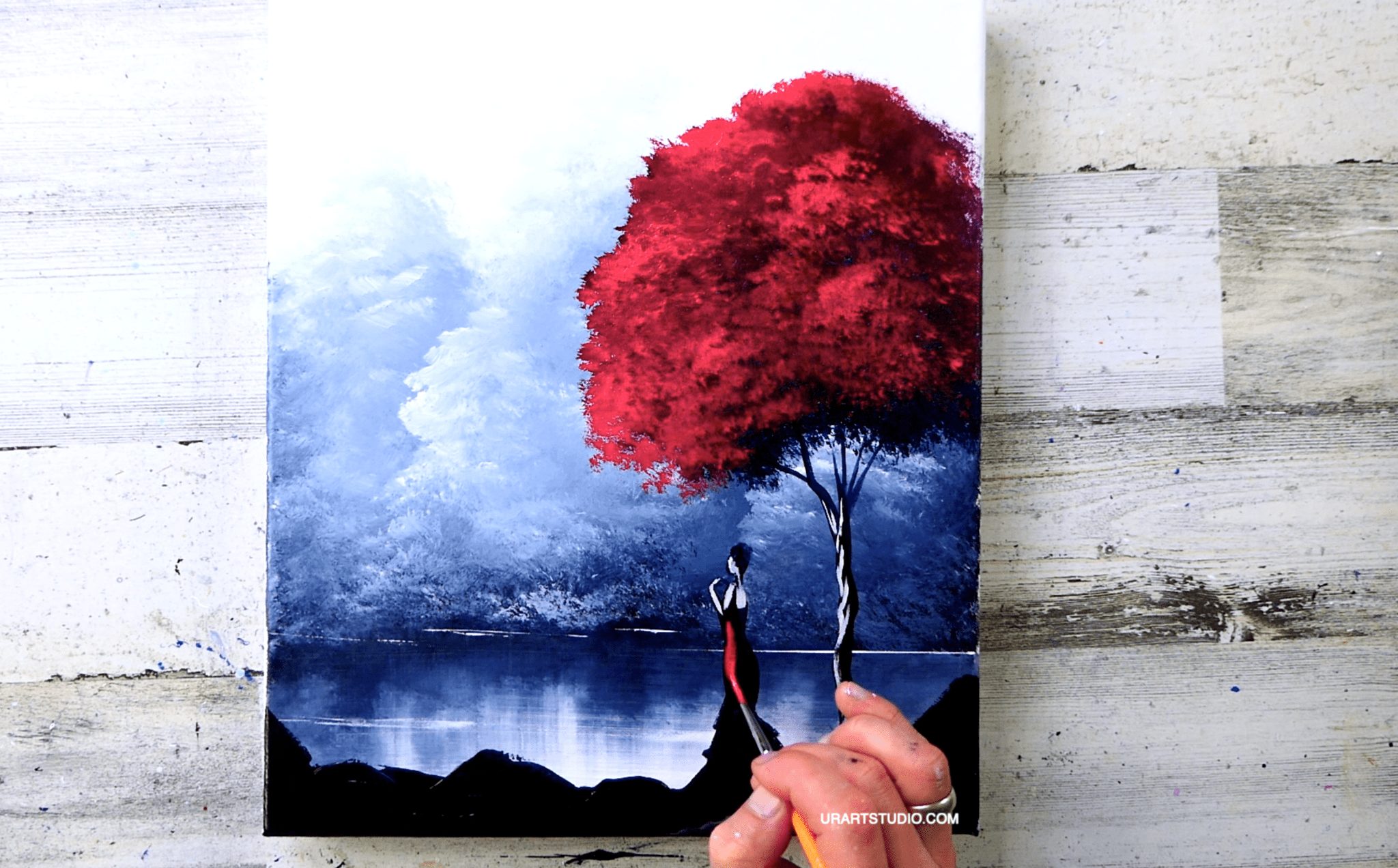 RED TREE - UrArtStudio