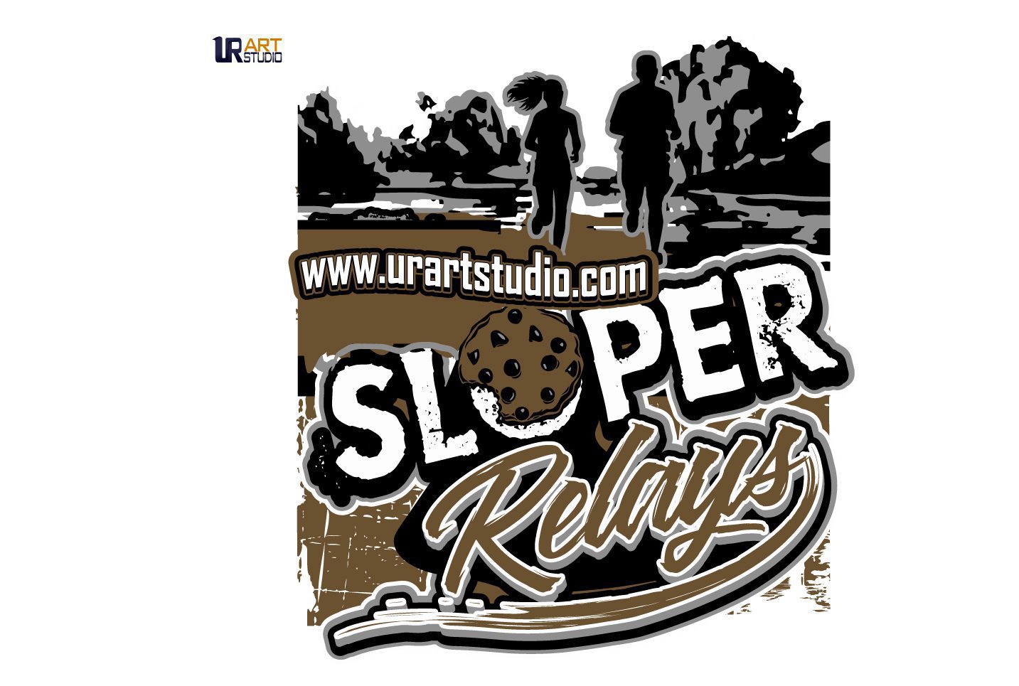 CROSS COUNTRY SLOPER RELAYS VECTOR LOGO DESIGN FOR PRINT downloadable ...