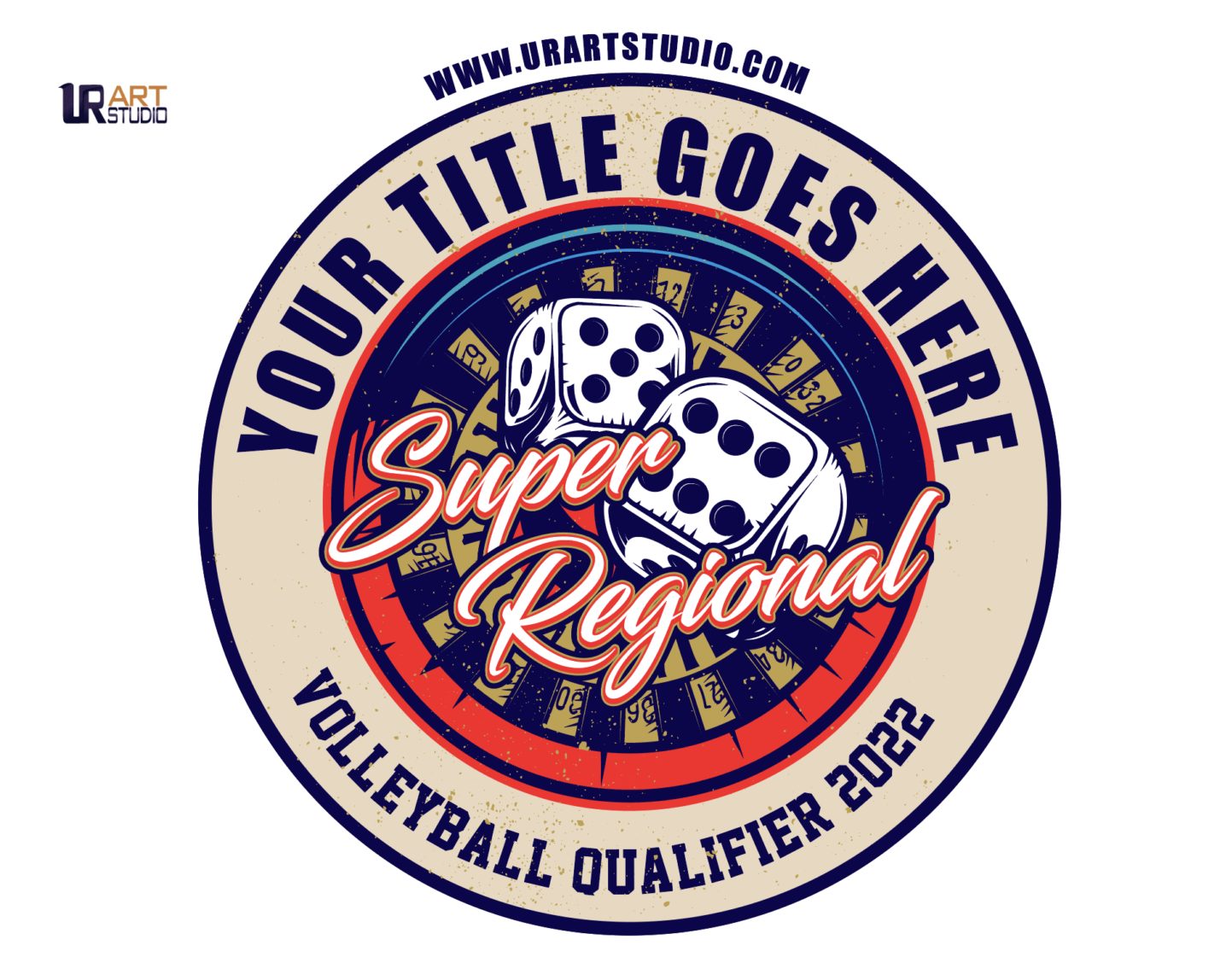 SUPER REGIONAL VOLLEYBALL QUALIFIER 2022 DOWNLOADABLE LOGO DESIGN ...