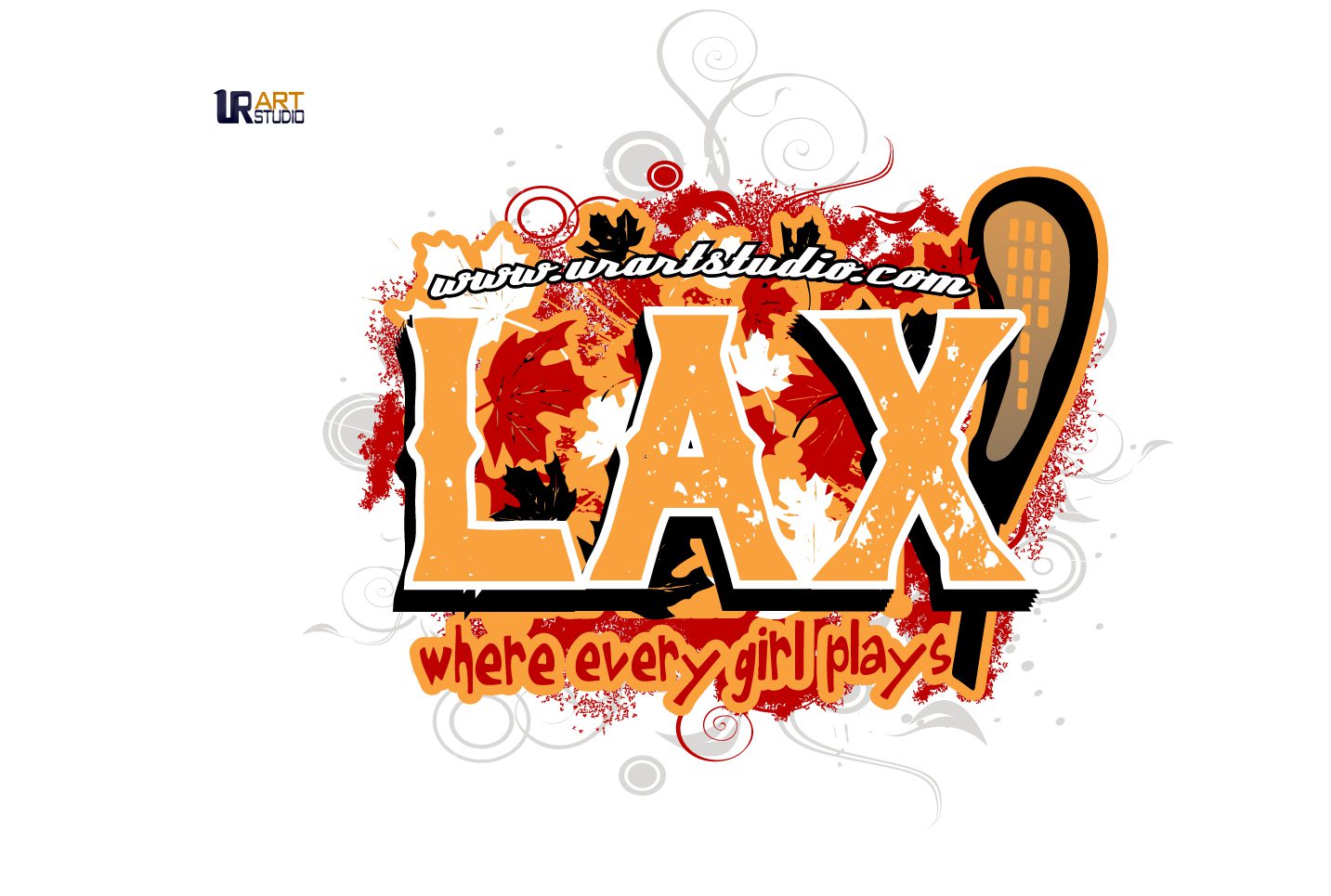 LAX VECTOR LOGO DESIGN FOR PRINT - UrArtStudio