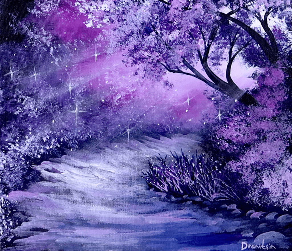 MOONLIGHT PATH - UrArtStudio