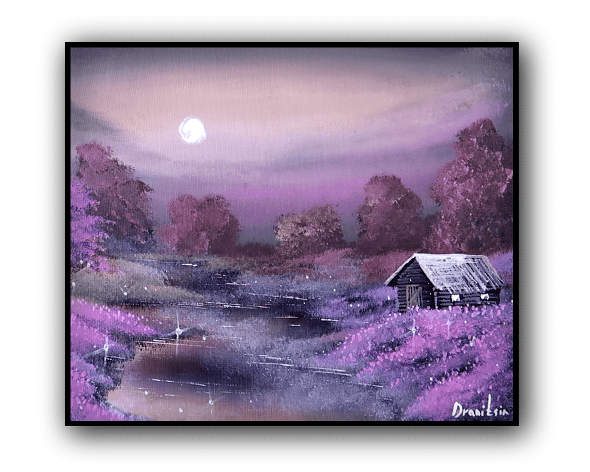 RIVER FOG - UrArtStudio