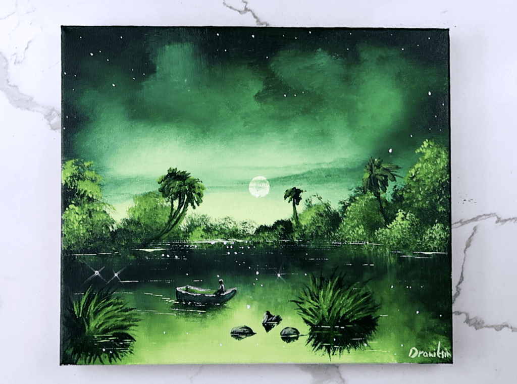 NIGHT IN PARADISE - UrArtStudio