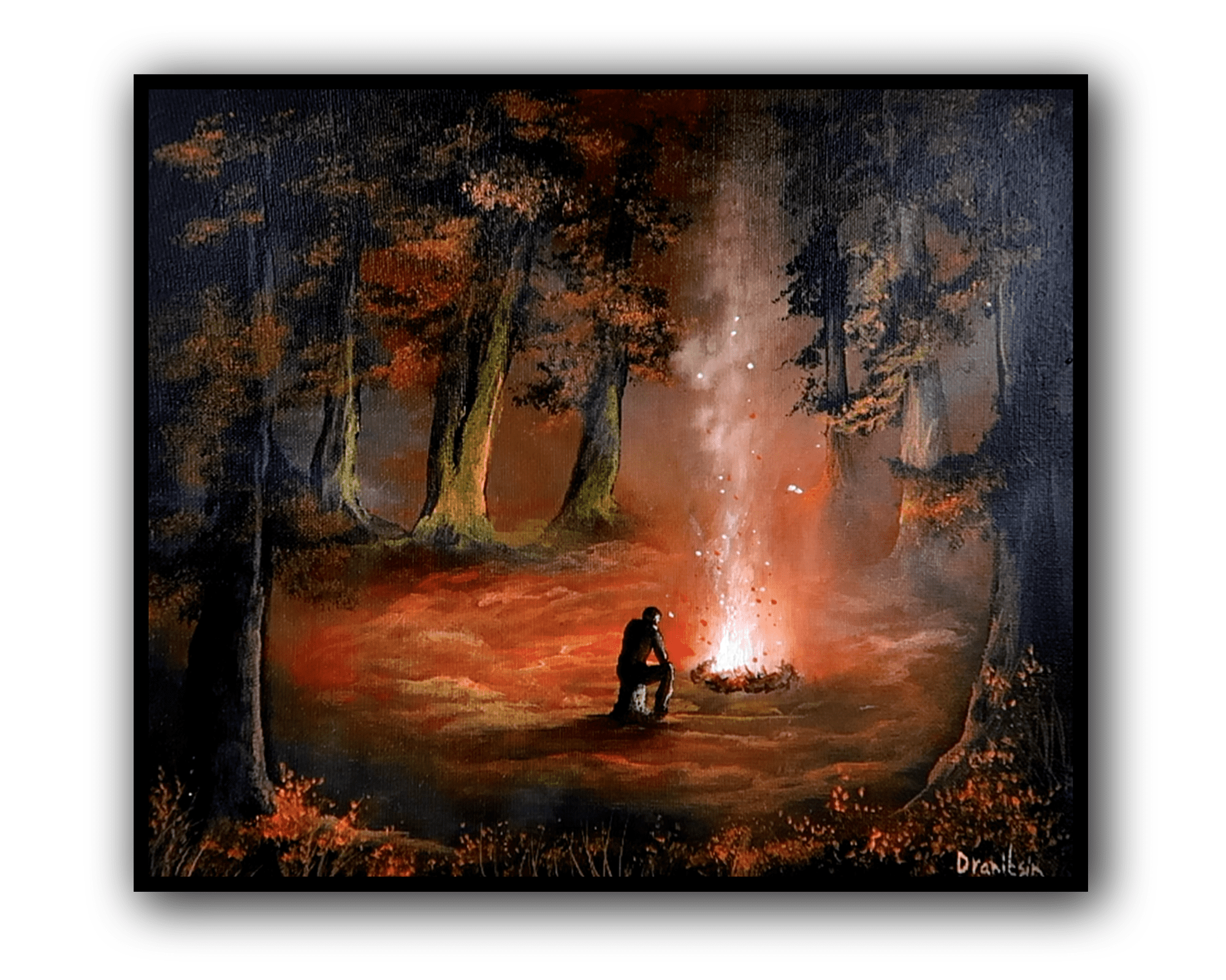 MEN AND FIRE - UrArtStudio