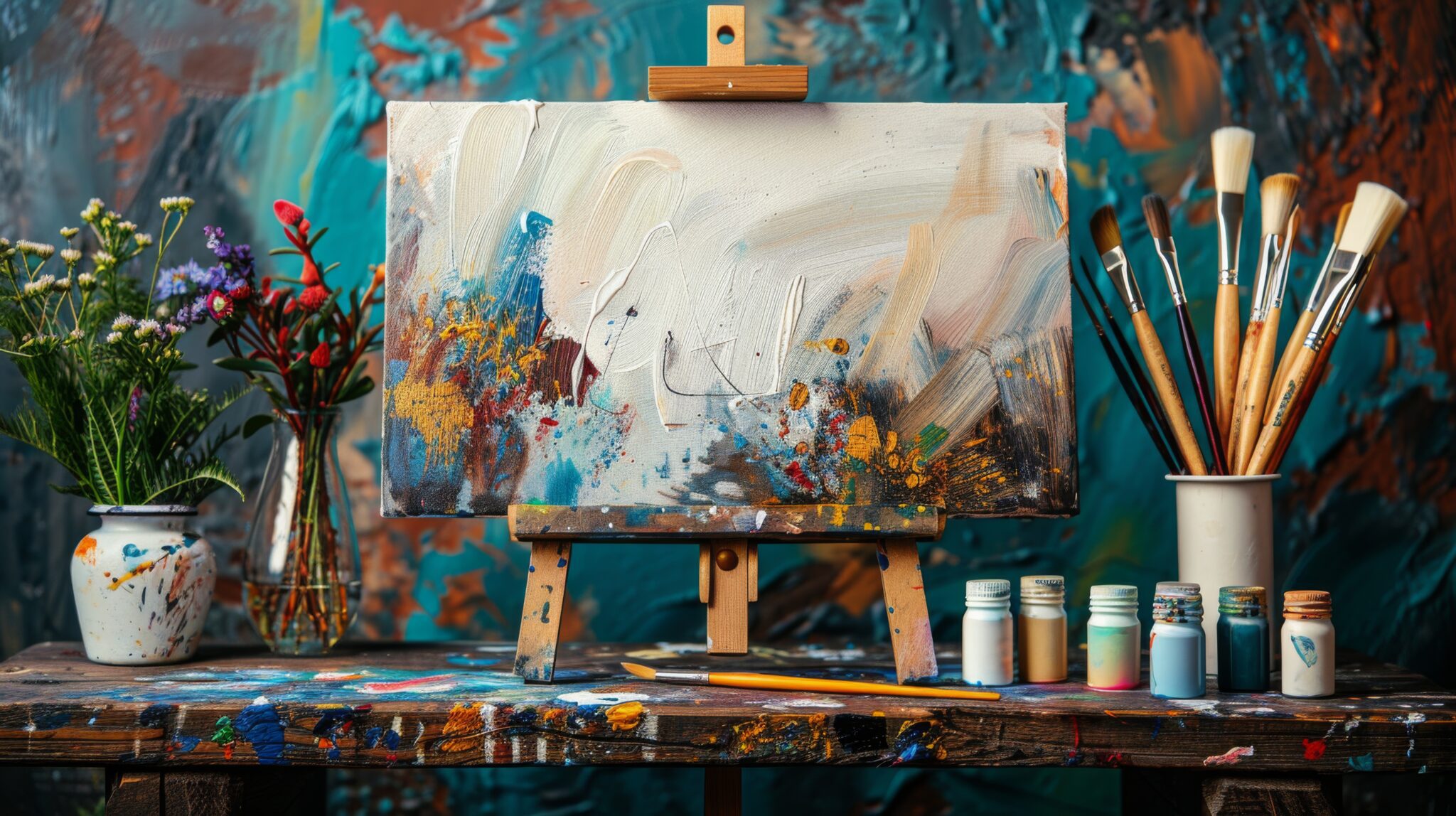 From Darkness to Light: Techniques for Dynamic Acrylic Painting ...