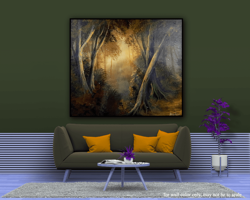 Light Through the Trees - UrArtStudio