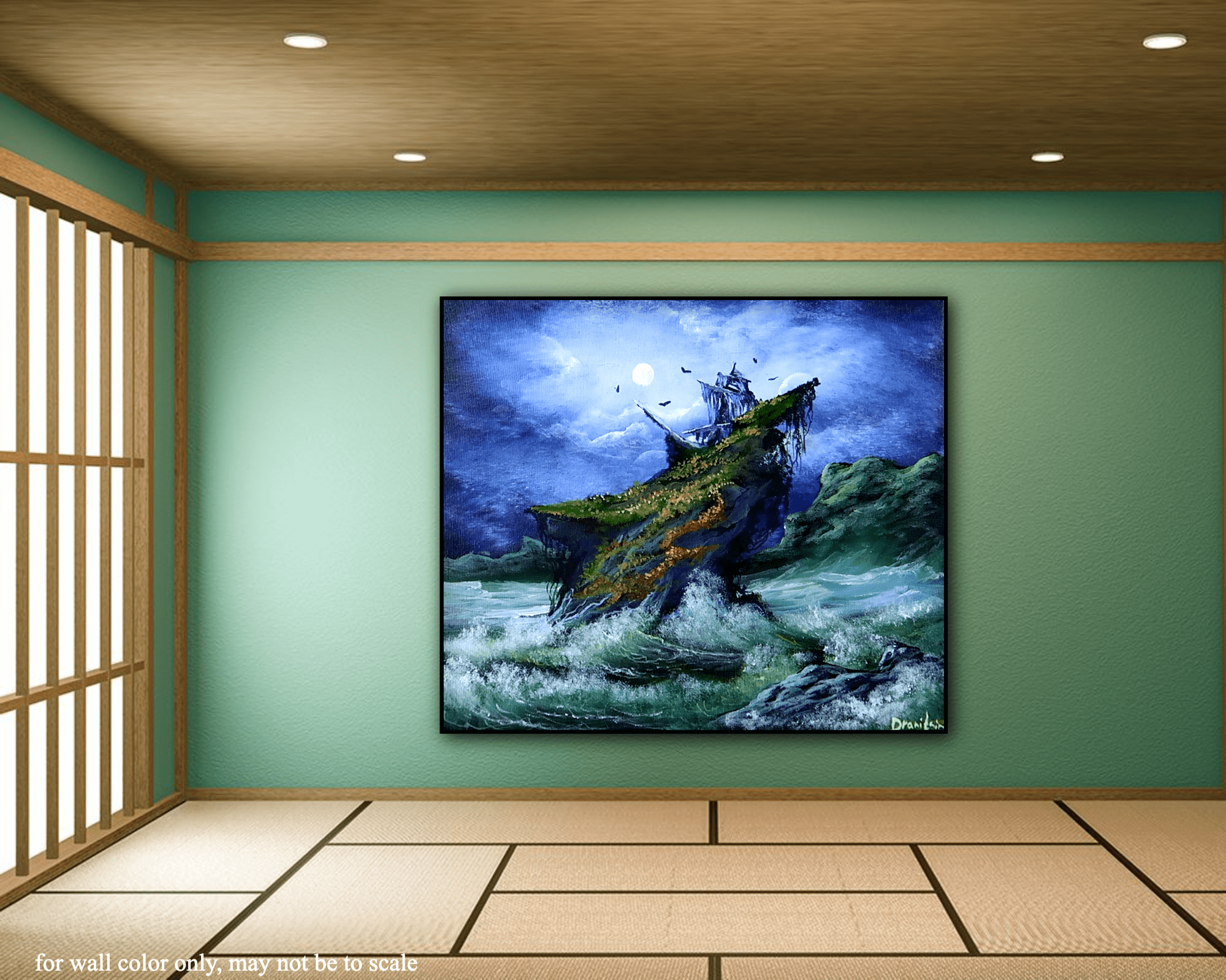 Uncharted Majesty: Mastering Shipwreck Island with Acrylic Step-by-Step ...