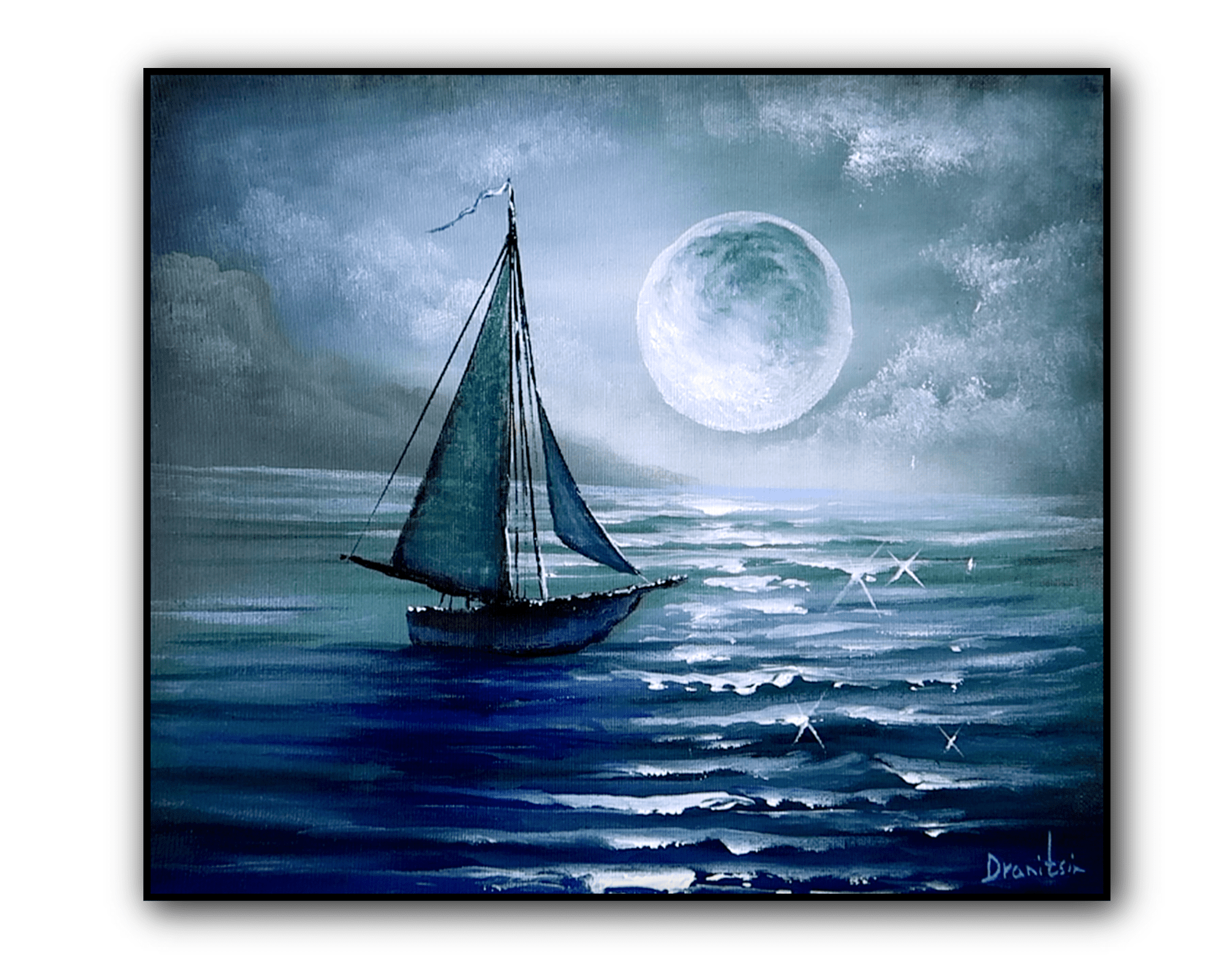 VOYAGE TO THE MOON - UrArtStudio
