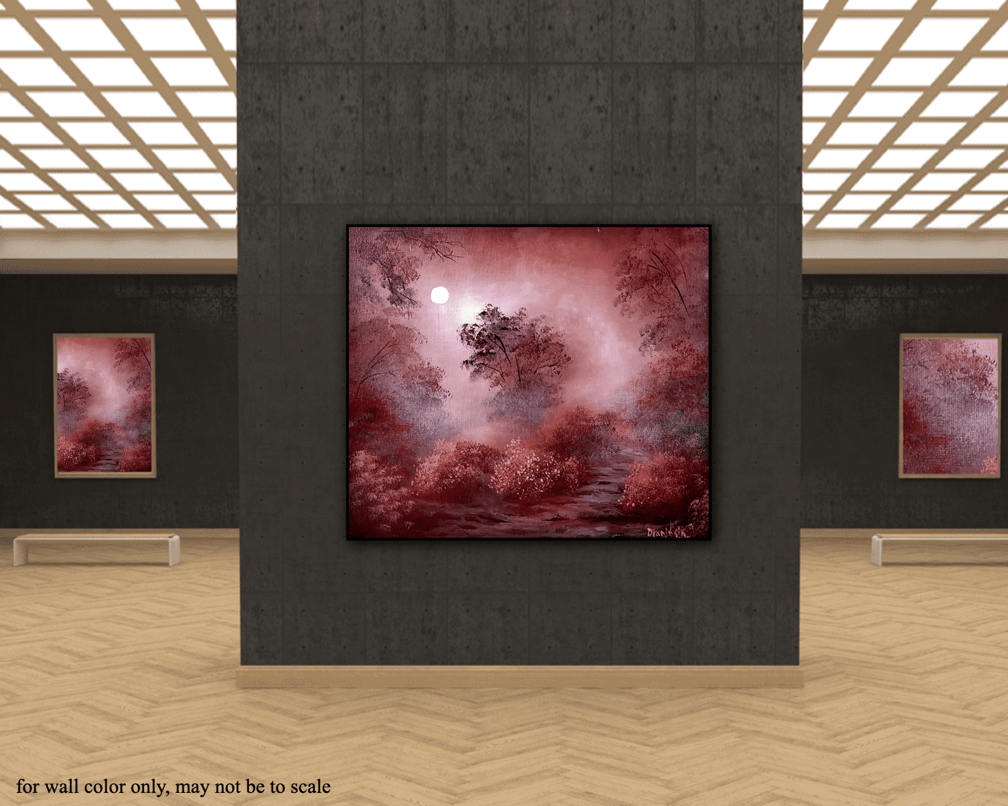 Rusty Autumn Path in Fog, step by step acrylic painting techniques ...