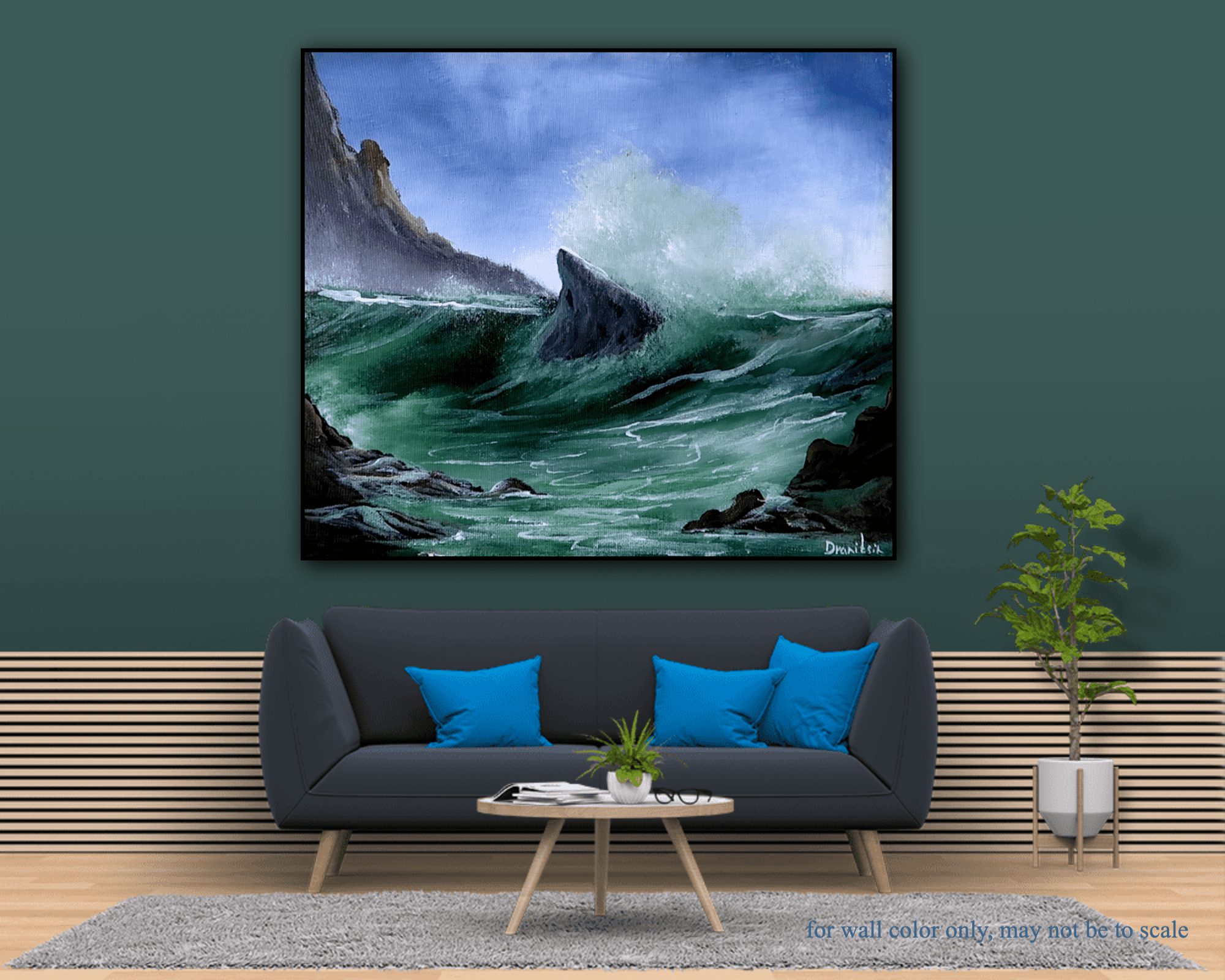 Ocean Swell: Step-by-Step Acrylic Painting Technique | Easy for ...