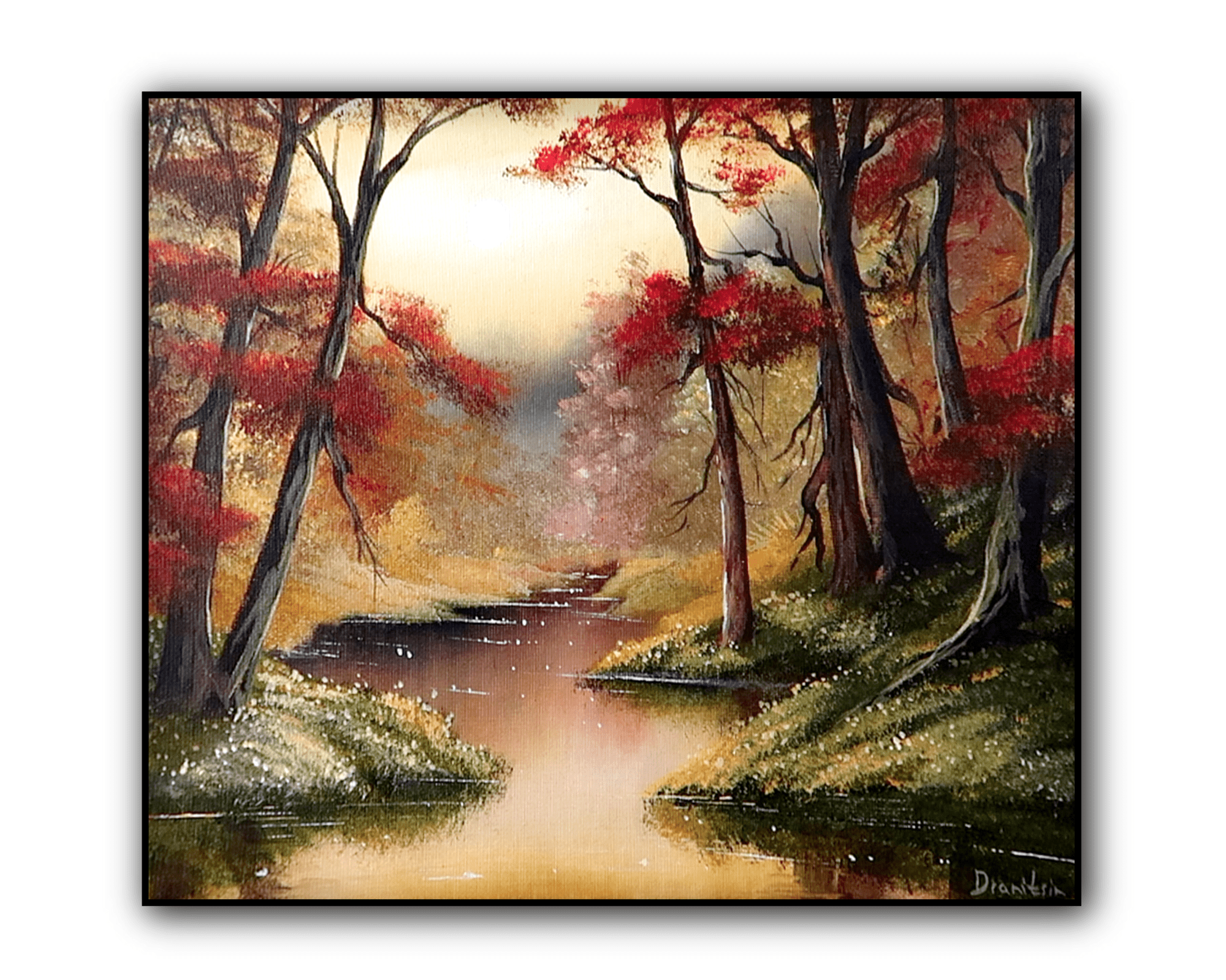 ILLUMINATED BY MOONLIGHT - UrArtStudio