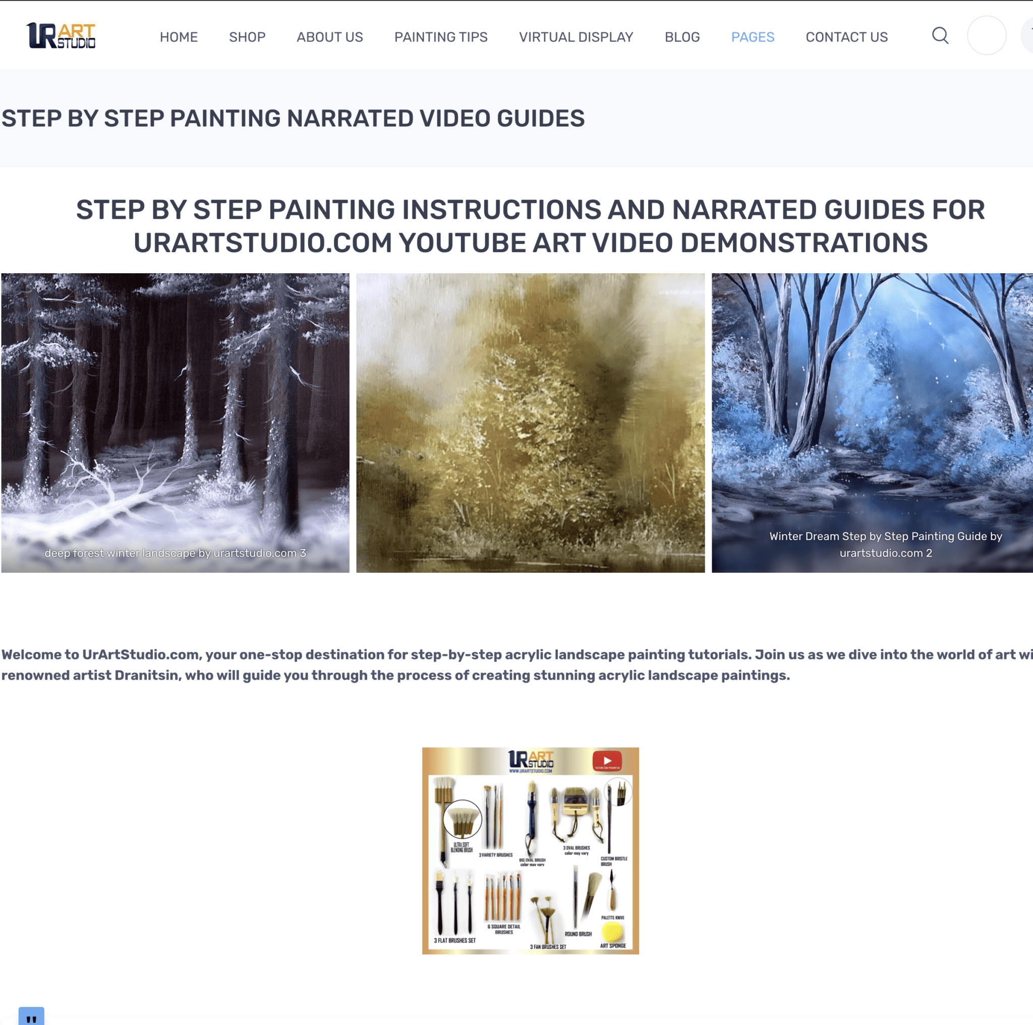 Step-by-Step Painting Instructions: Follow Along with UrArtStudio's Art ...