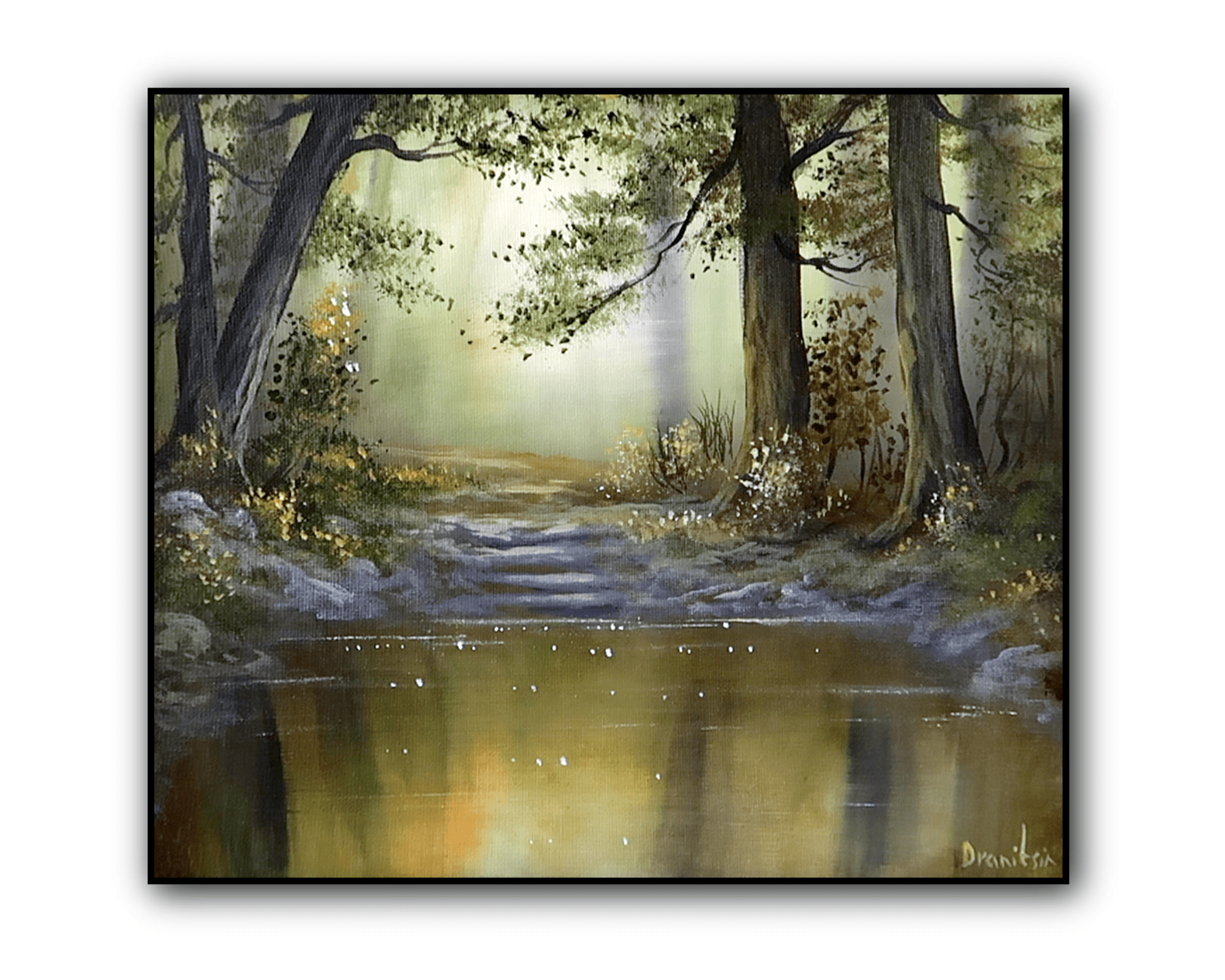 PEACEFUL POND - UrArtStudio