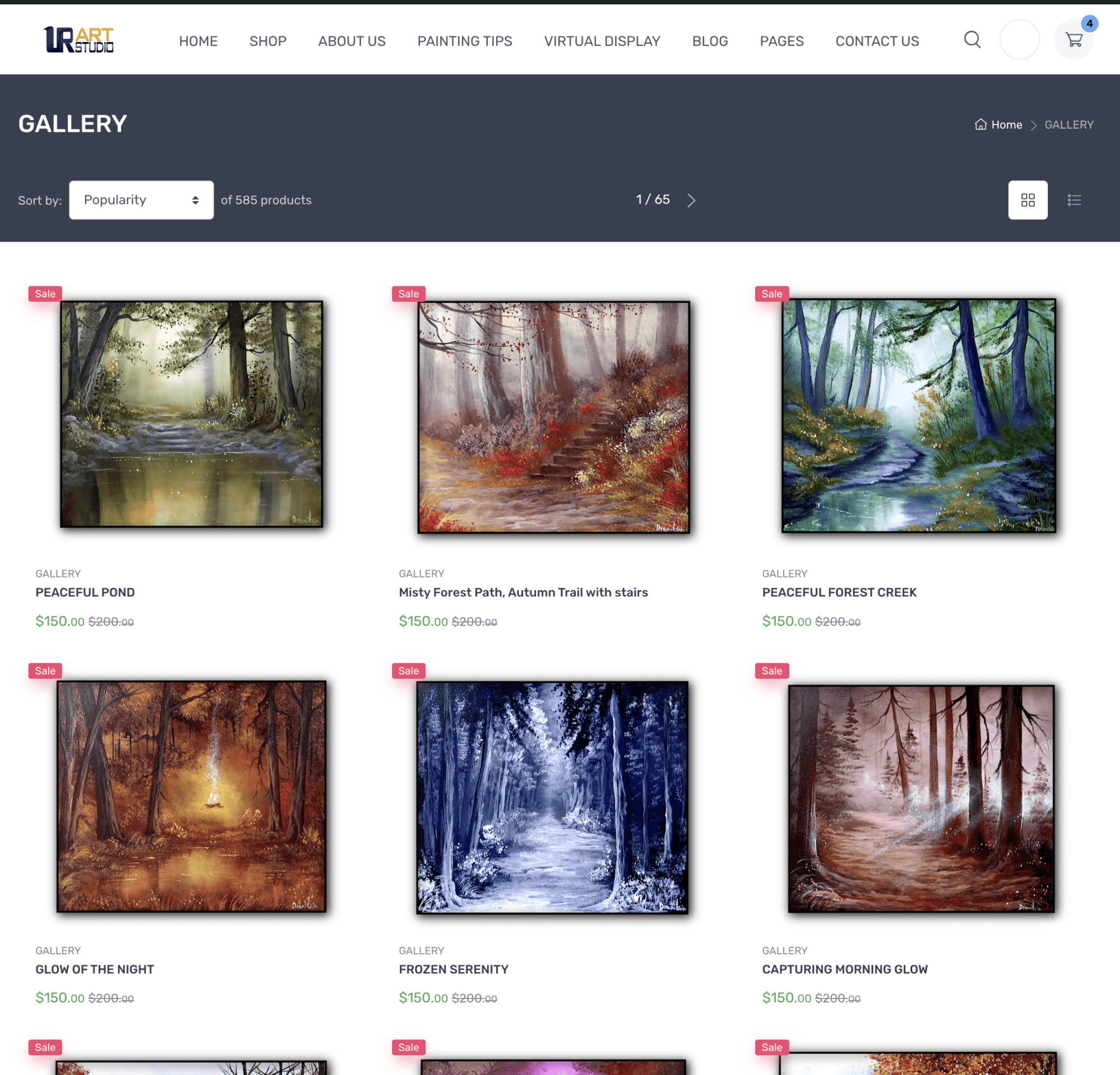 Explore Our Original Acrylic Landscape Gallery! - UrArtStudio
