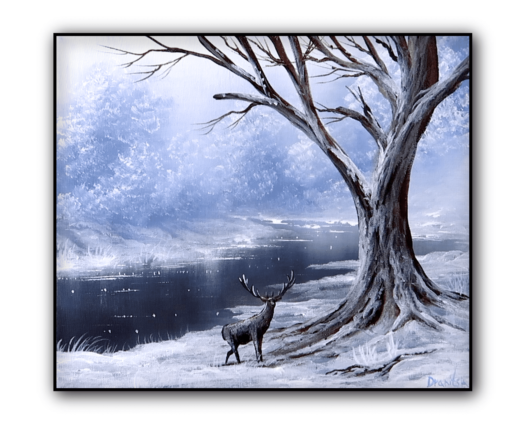 WINTER STAG - UrArtStudio