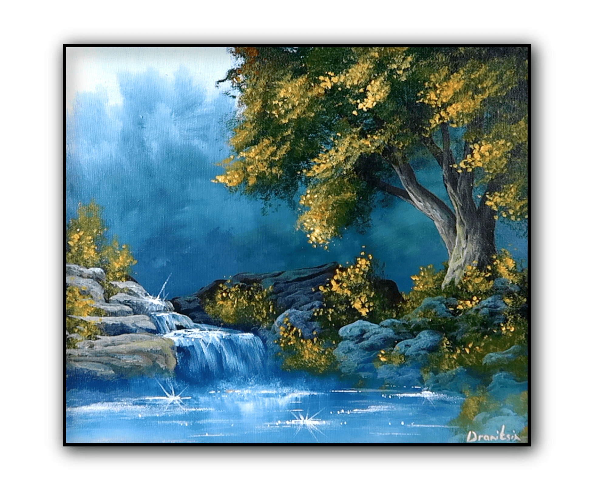 SPARKLING WATERFALL - UrArtStudio