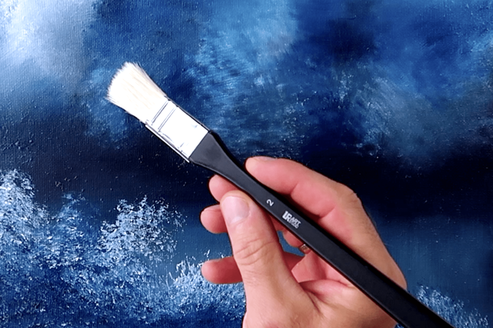 3 BIG SQUARE BRUSHES - perfect tool for creating grass, mist, fog, snow ...