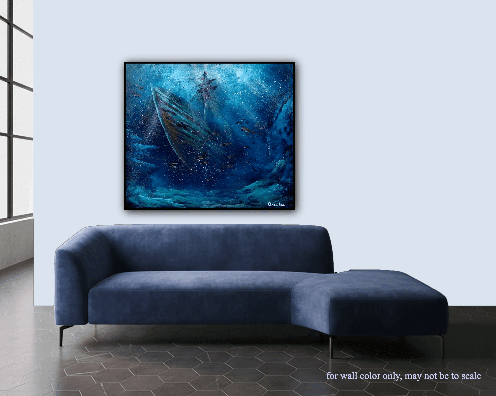 How to Paint an Underwater Shipwreck | Step-by-Step Acrylic Tutorial ...